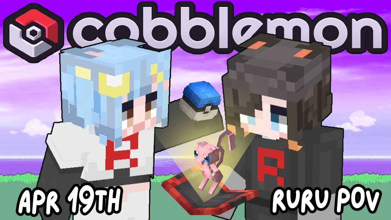 【COBBLEMON】Part 3 - TEAM ROCKET IN COBBLEMON! - Ruru's POV - YouTube