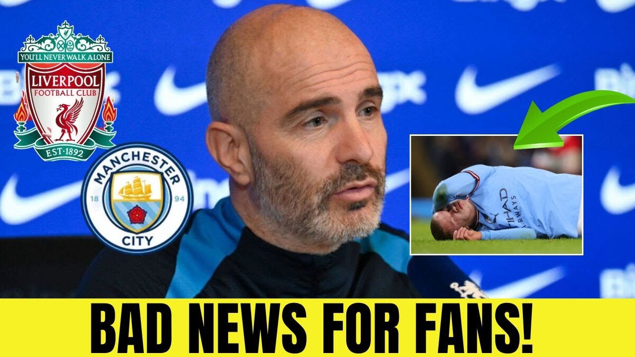 BAD BREAKING NEWS FOR MANCHESTER CITY AHEAD OF LIVERPOOL CLASH ...