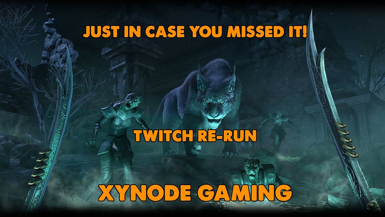 ESO - Twitch Live Stream Rerun - #PUGLIFE On PS4 EU ! - (10th July 2019 ...