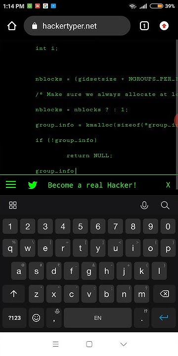 Hacker typer - YouTube
