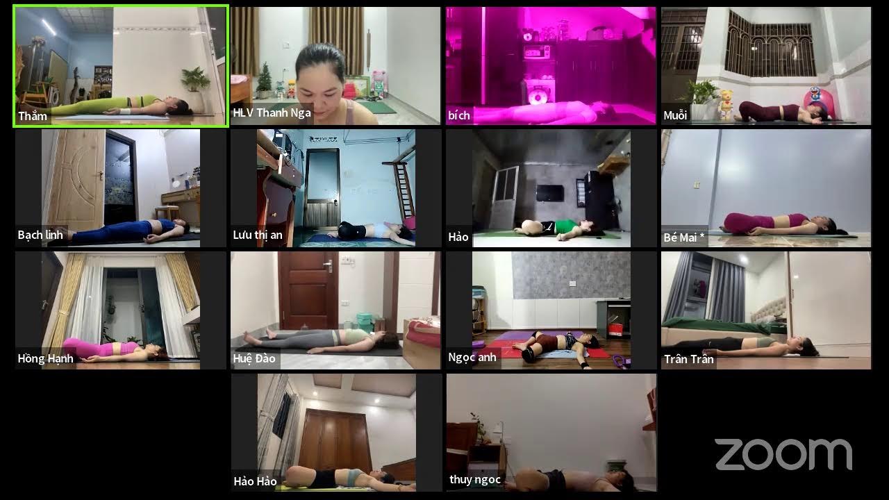 Yoga Trực Tuyến 18h00 Ngày 21/08/2024| Yoga Cơ Bản | Chủ Đề Mở Hông | HLV Thanh Nga - YouTube