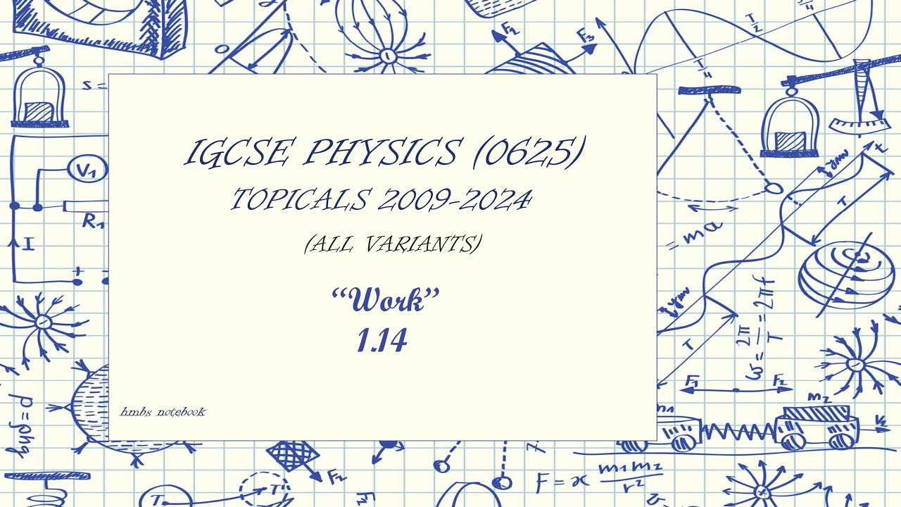 Solved Past paper IGCSE Physics 0625 Work P-2 questions - YouTube