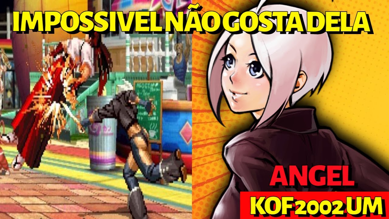MEGA COMBO DE ANGEL NA KOF 2002 UM NO CONTRA | 3POR1 MAGNIFICO JUNIM ...