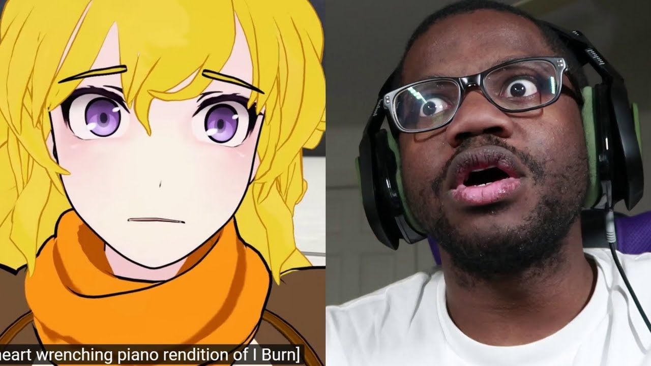 RWBY Volume 3 Chapter 6 Fall Yang vs Mercury Reactions - YouTube
