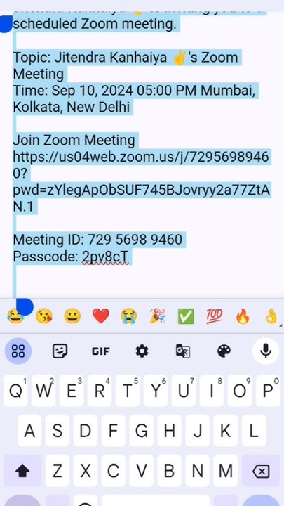 Zoom Meeting ka Link Kaise Banaye || how to create Zoom meeting link #Shorts - YouTube