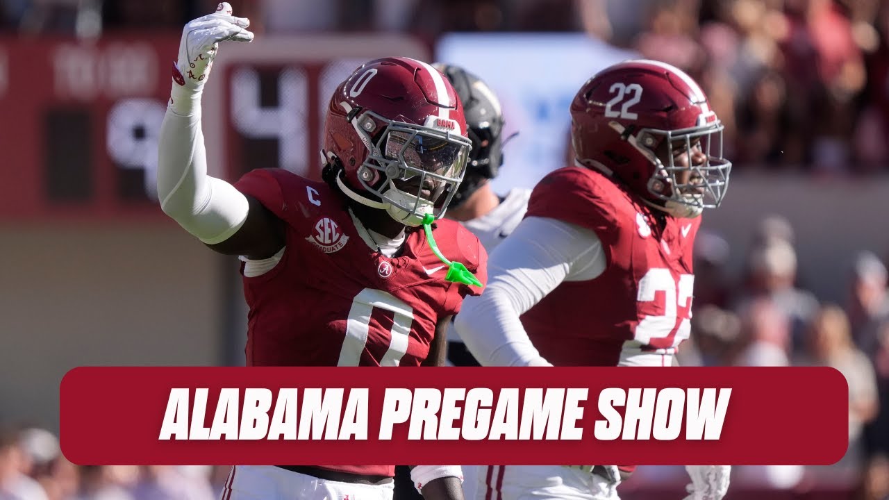 Alabama Pregame Show: Reaction to Oklahoma loss, latest CFP rankings ...