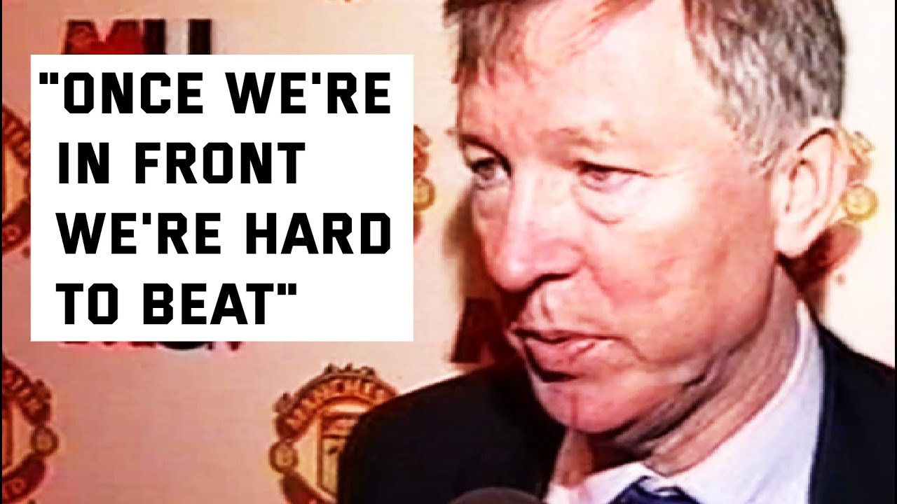 Manchester United v Tottenham Hotspur | Sir Alex Ferguson Post-Match ...