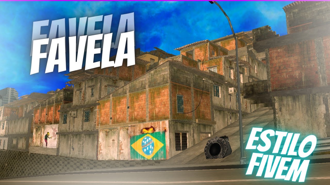 MTA:SA FAVELA ESTILO FIVEM! - YouTube