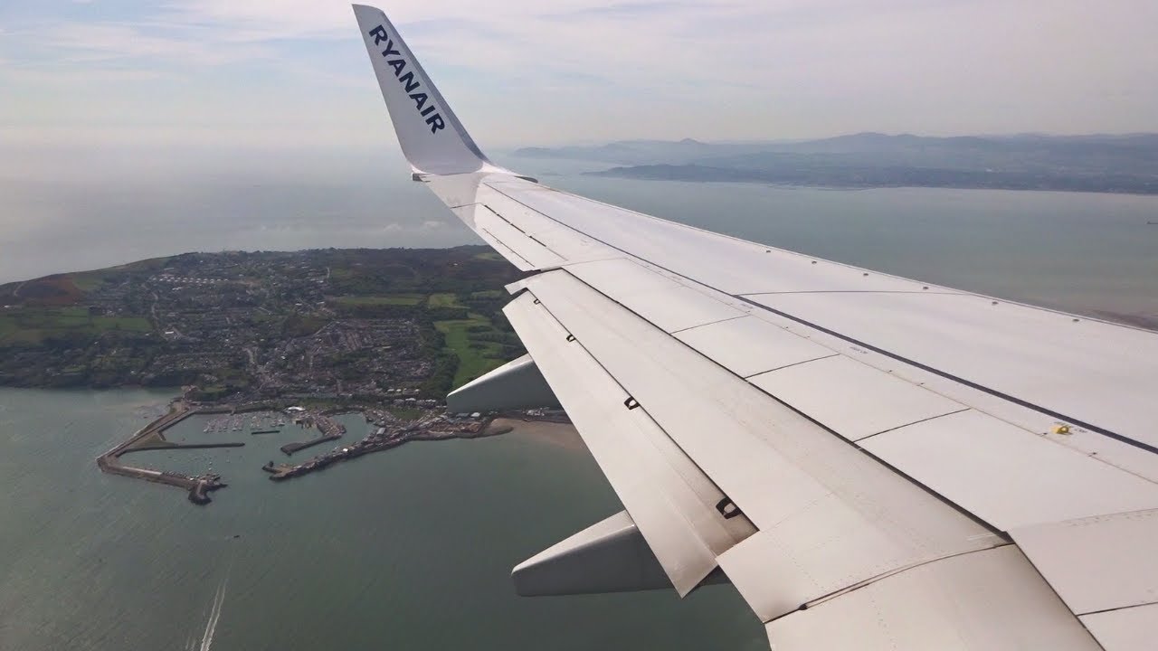 [FLIGHT LANDING] Ryanair 737-800 - HARD Landing at Dublin Airport - YouTube