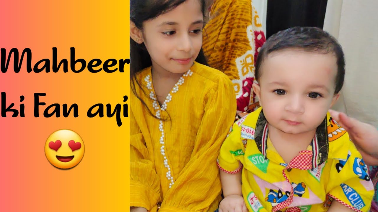 mahbeer ki fan ayi 😍| guest bhi aye - YouTube