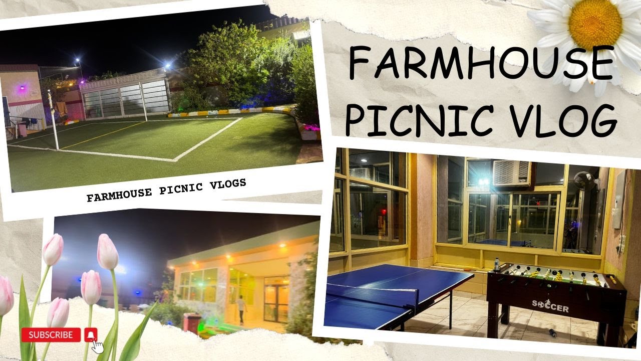 Vlog #33 Farmhouse Picnic in Saudi Arabia | Exploring a Beautiful ...
