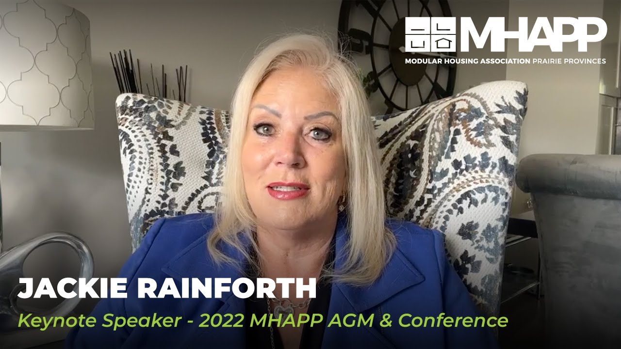 Jackie Rainforth - Keynote Speaker at 2022 MHAPP AGM & Conference - YouTube