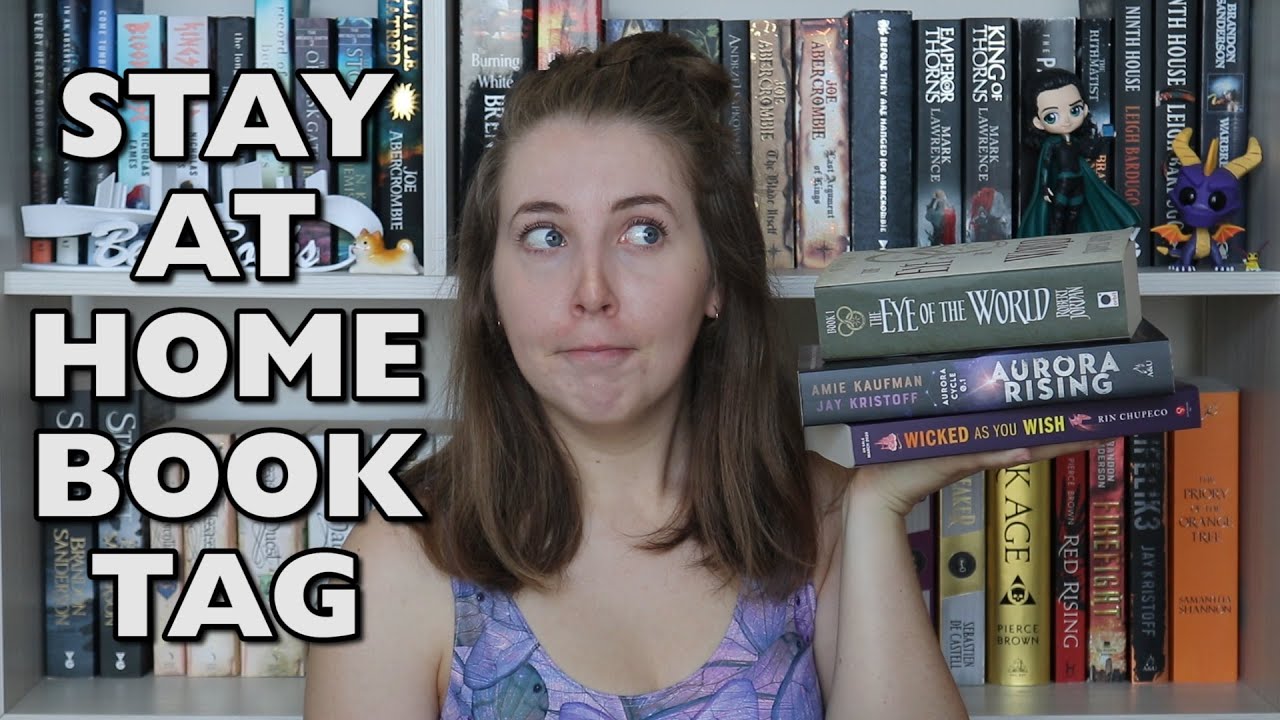 Stay At Home Book Tag | 2020 - YouTube