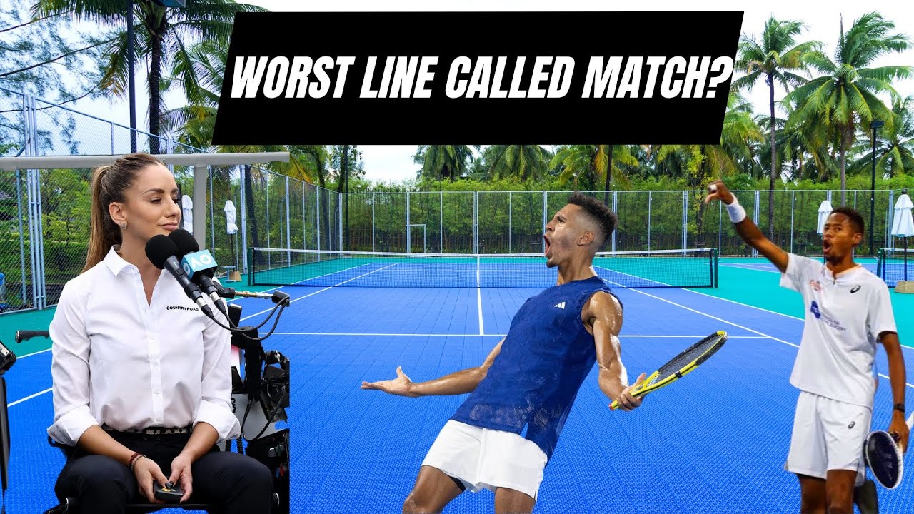 Eubanks and Mmoh vs. The Chair Umpire (ATP Tennis) - YouTube