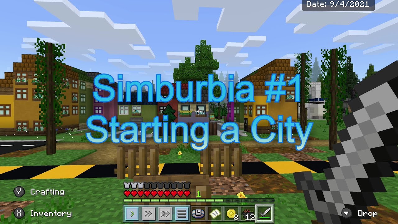 Minecraft Simburbia #1| Starting a City - YouTube