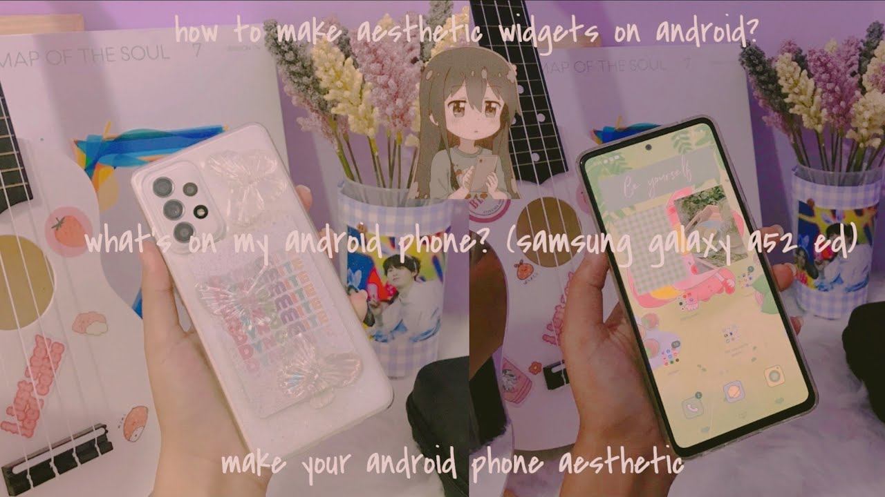 what's on my android phone?|| how to make your android phone aesthetic ...