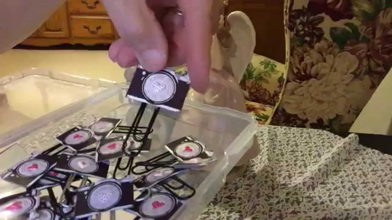 Camera paper clips #embellishments - YouTube