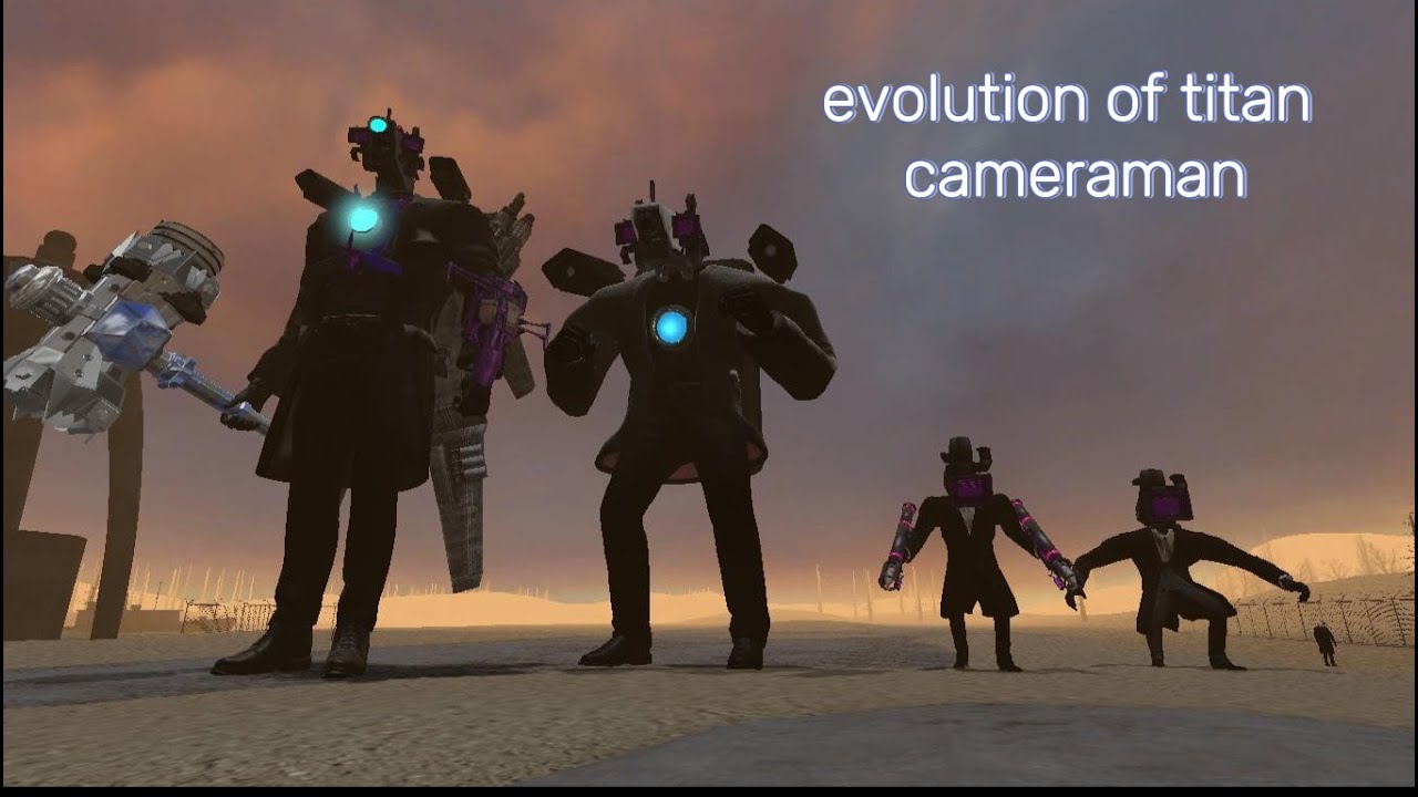 Evolution Of Titan Cameraman (GMOD) part 1 (my game got crashed) - YouTube