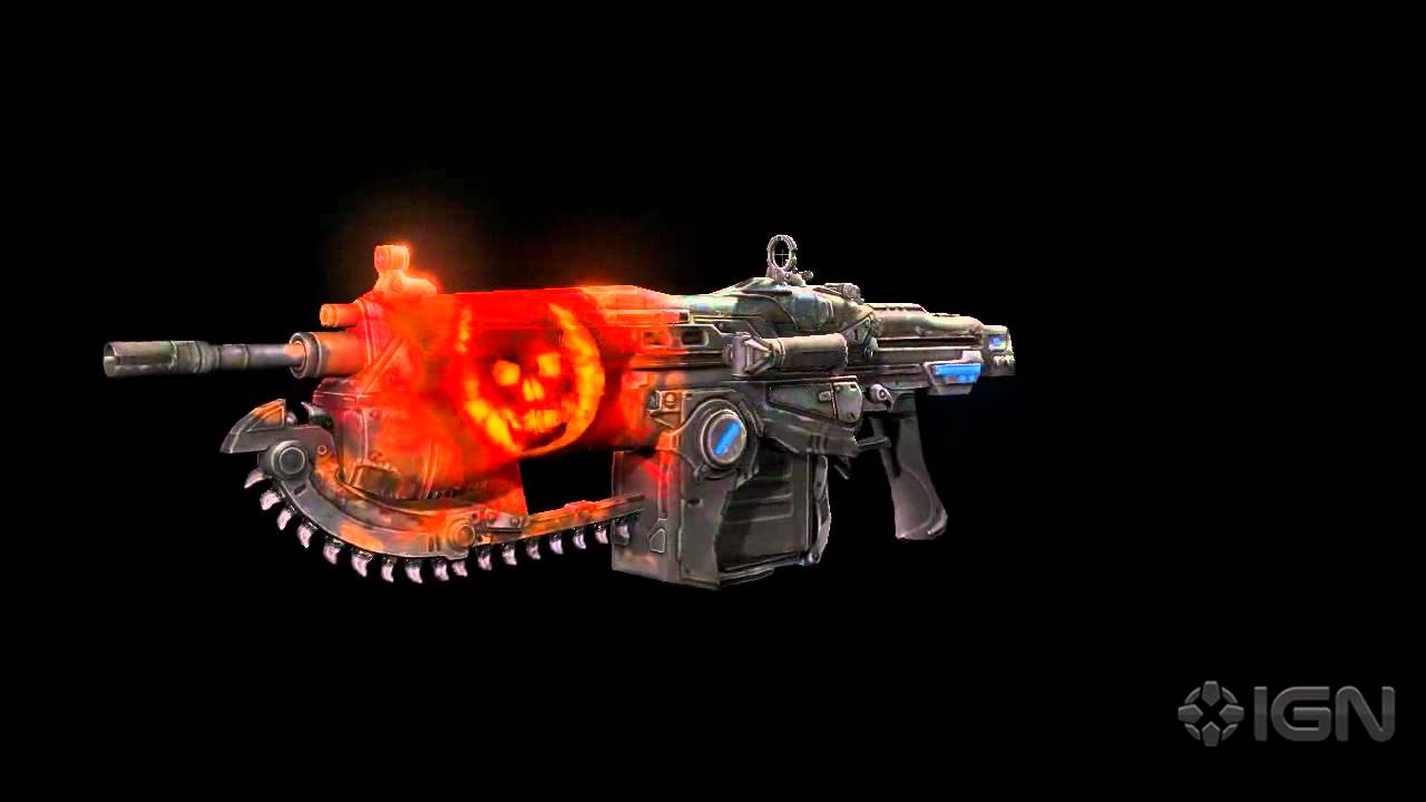 Gears of War 3: Weapon Skins - Infected Omen - YouTube