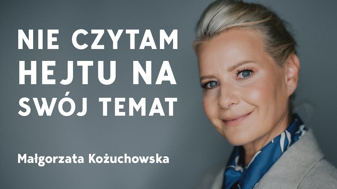 Małgorzata Kożuchowska: chciałabym być szanowana - YouTube