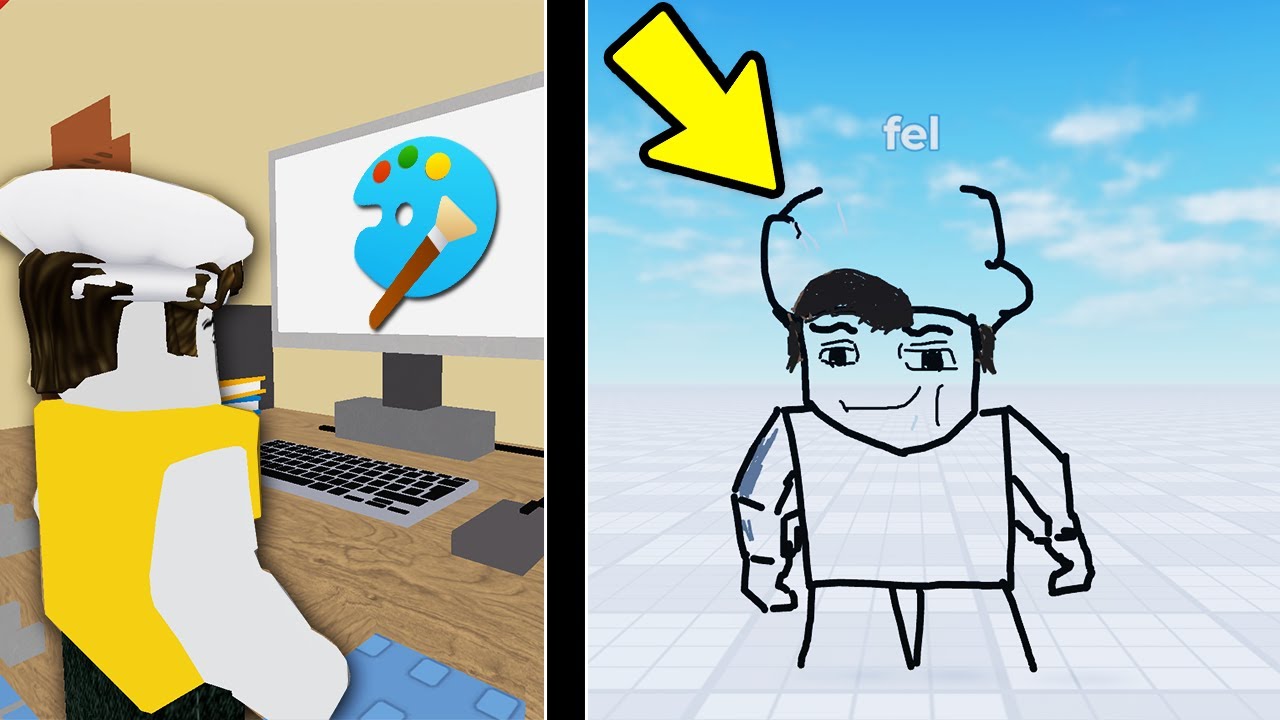 Roblox Doodle Transform!... - YouTube