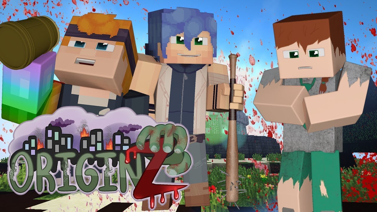 "ZOMBIE BUTTERFLIES?!" // OriginZ [Minecraft Zombie Roleplay] - YouTube