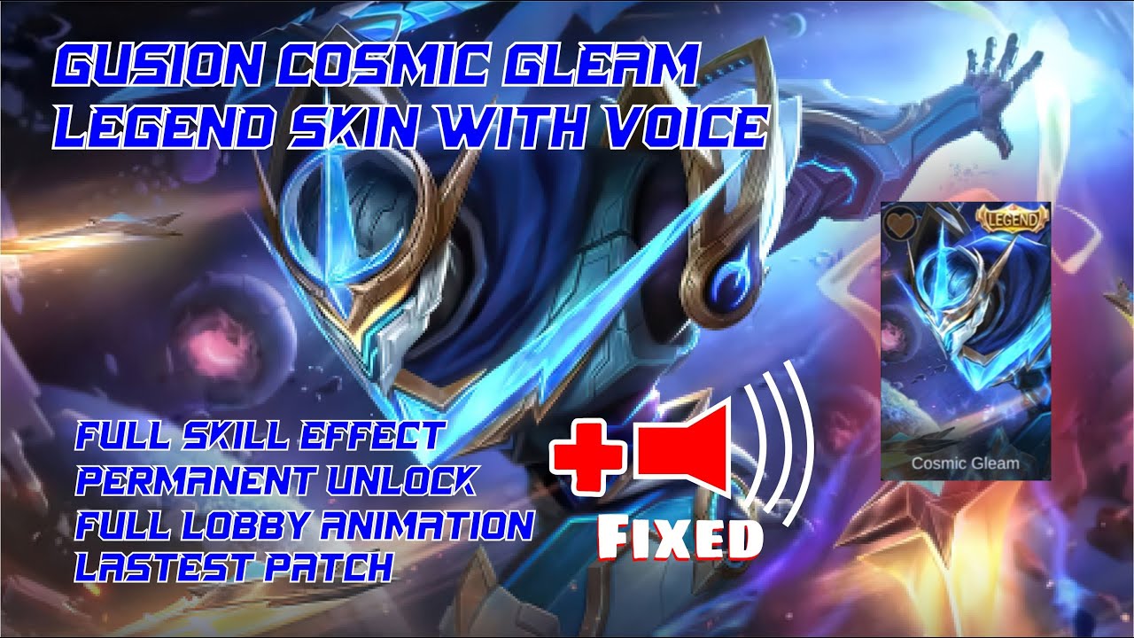 Update Gusion Legend Full Sound Fixed | 100% Work | Full Skill Effect ...