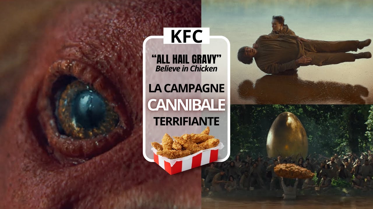 KFC, LA SCANDALEUSE CAMPAGNE CANNIBALE | "Believe in Chicken - All Hail ...