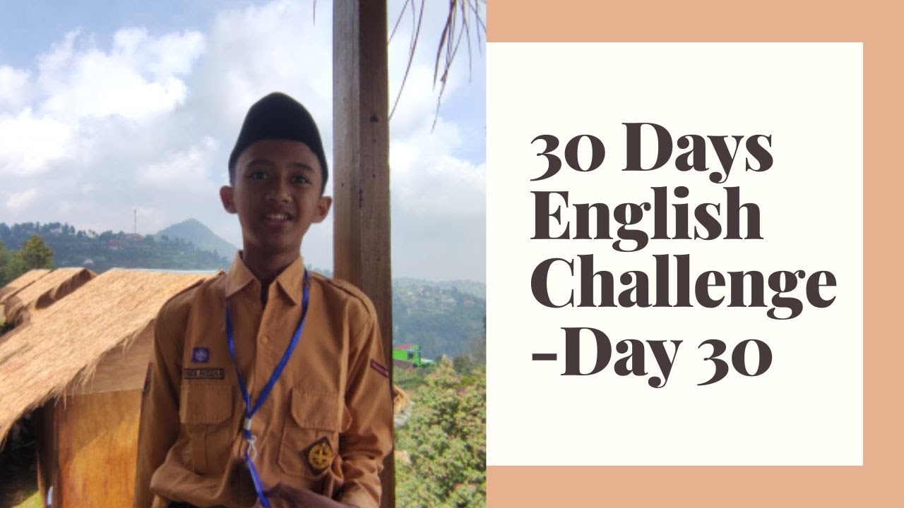 30 Days English Challenge - Day 30 - YouTube