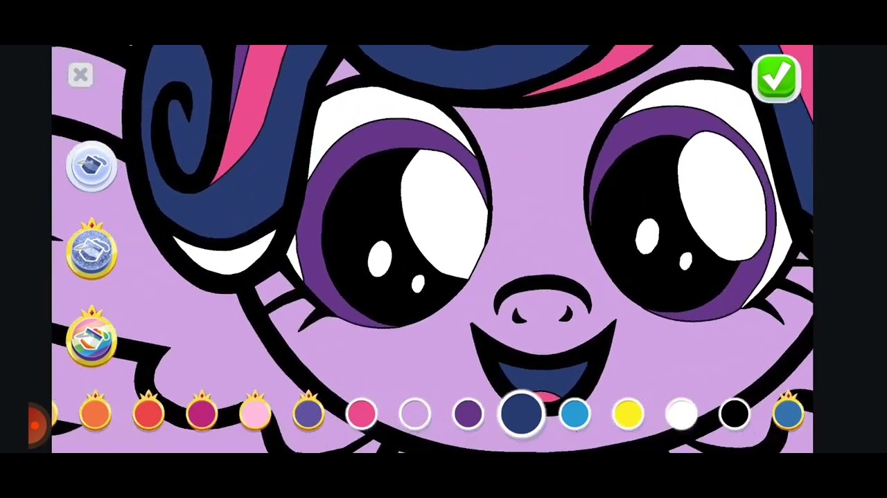 My Little Pony Color by Magic Gameplay - YouTube