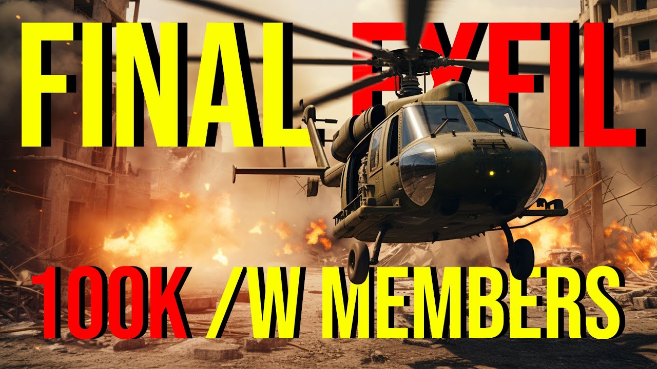 🟢10x 100k Final Exfil Challenge | DMZ MEMBER GAMES - YouTube