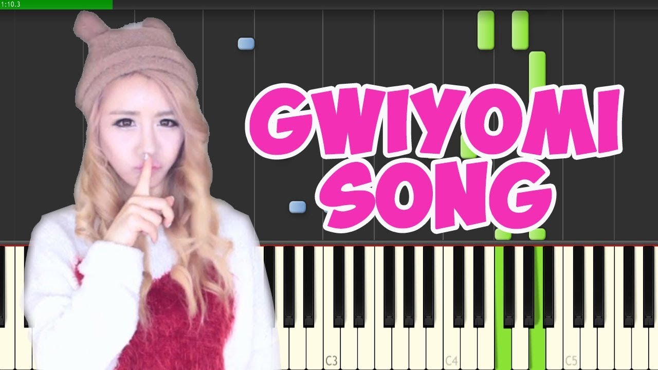 🎹 hari - gwiyomi song (Piano Tutorial Synthesia) ️♫ - YouTube