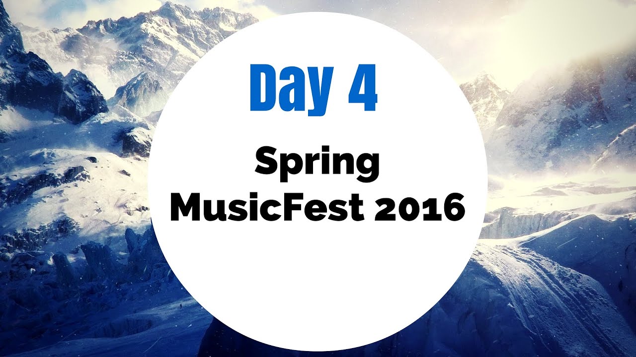 Spring MusicFest 2016:Day 4(Full/Morning Session)ft. Davy Boggs & Boggs ...