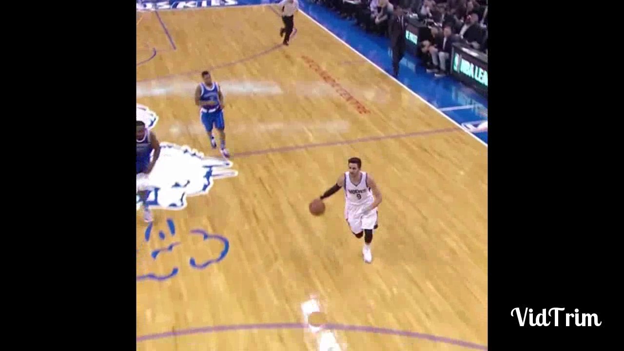 Ricky Rubio misses wide open layup vs Raptors - YouTube
