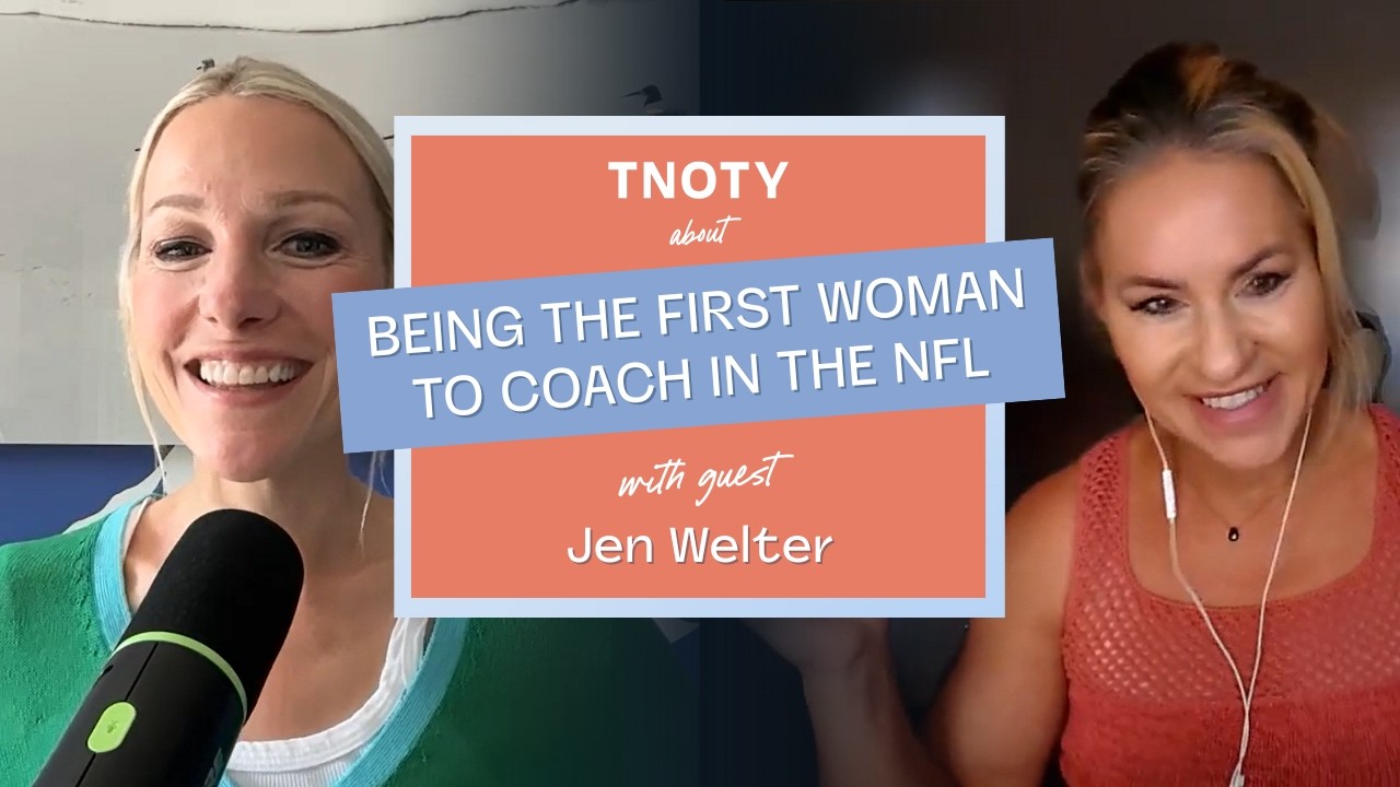 Being the First Female Coach in the NFL with Jen Welter | Ep 11 - YouTube