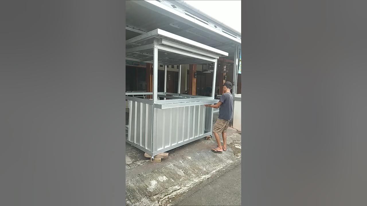 Booth container baja ringan.#shorts - YouTube