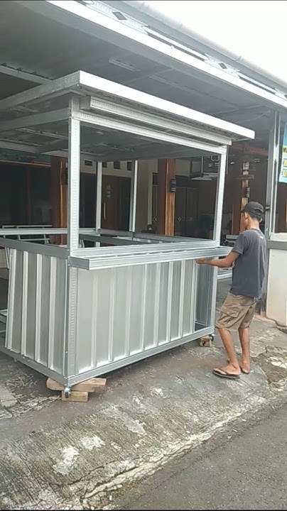 Booth container baja ringan.#shorts - YouTube