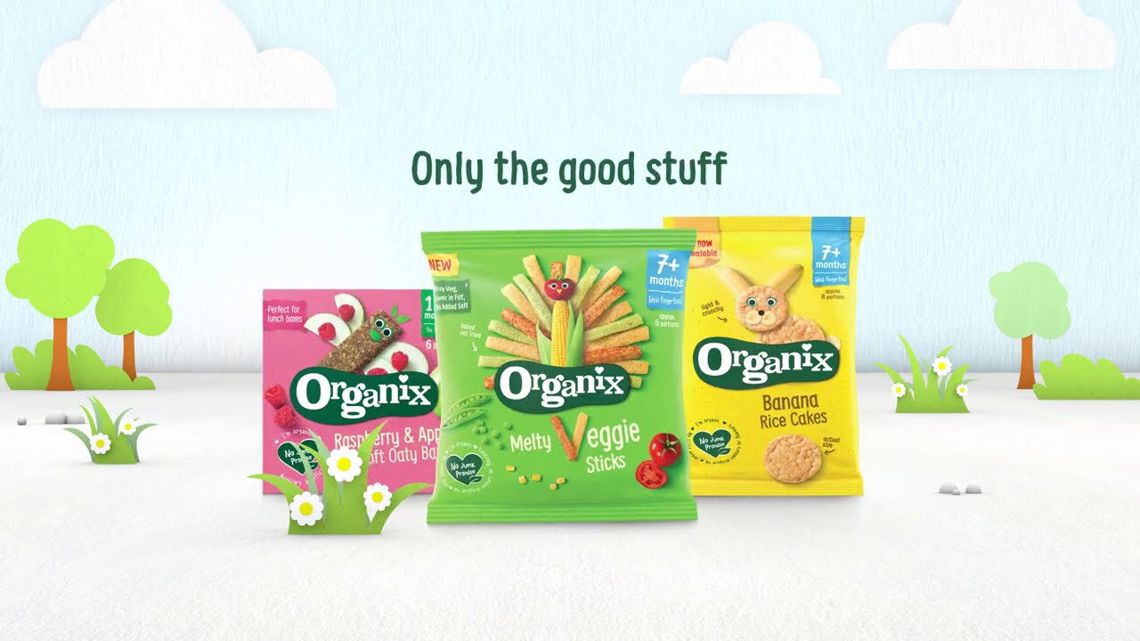 Organix TV Advert (6") - Only the good stuff. Only Organix. - YouTube