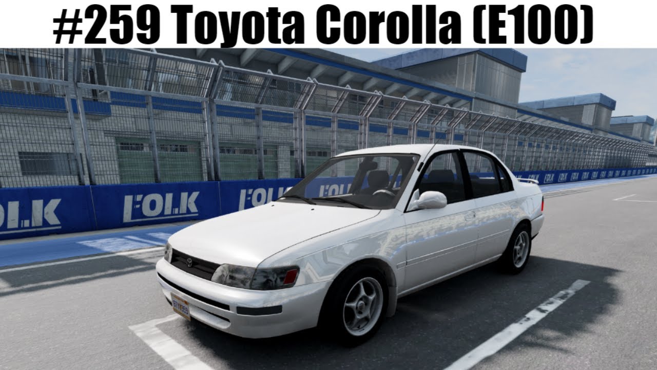 West Coast Trial: Toyota Corolla (E100) (Beamng Drive) - YouTube