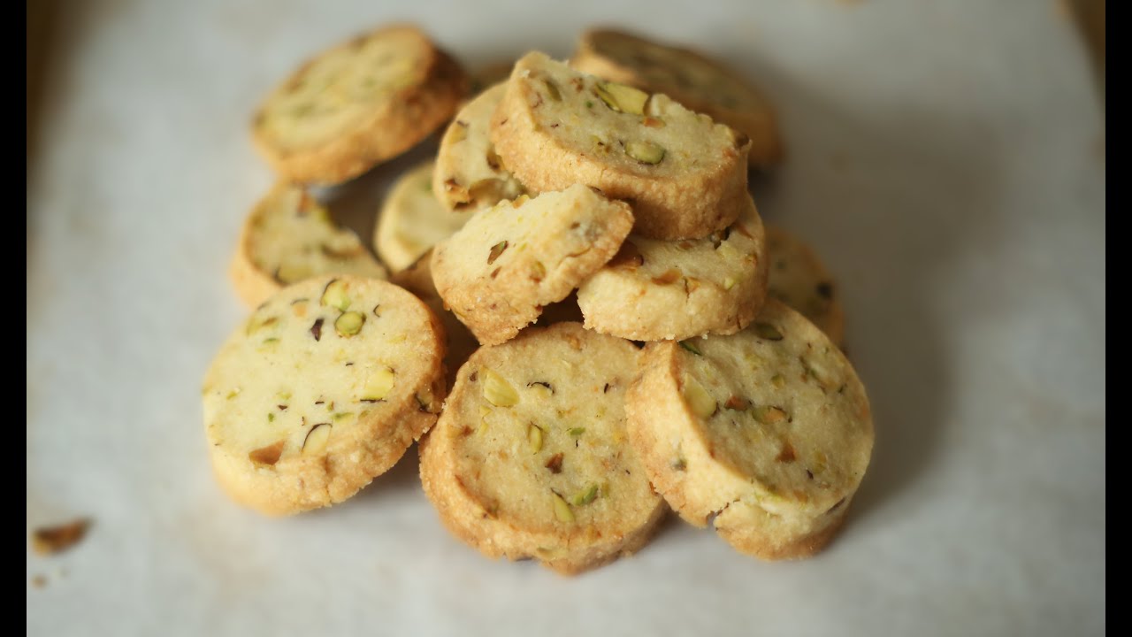 Pistachio and Lemon Simple Shortbread - Baking Building Blocks - YouTube