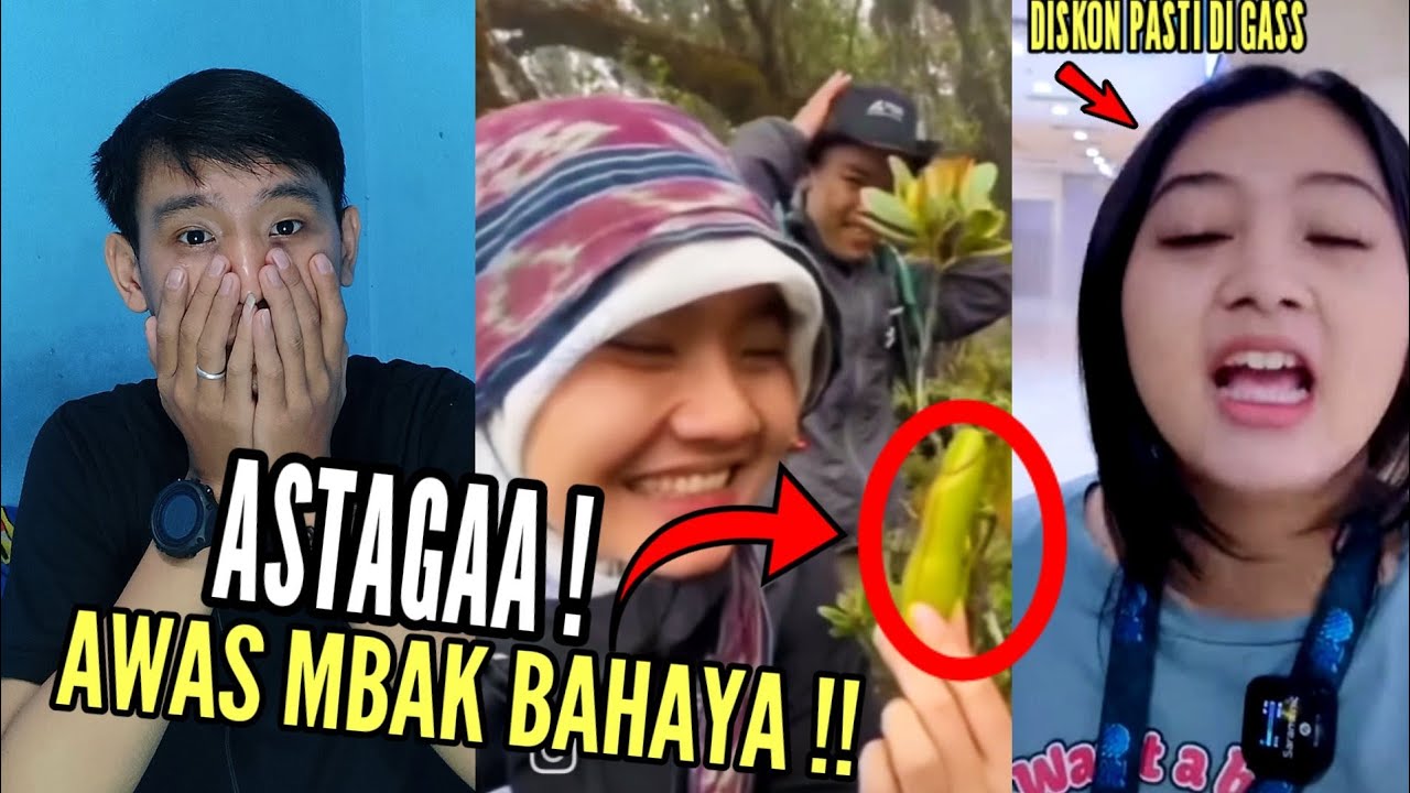 ASTAGA PENDAKI ASAL MANA NIH ‼️...REACT MEME LUCU - YouTube
