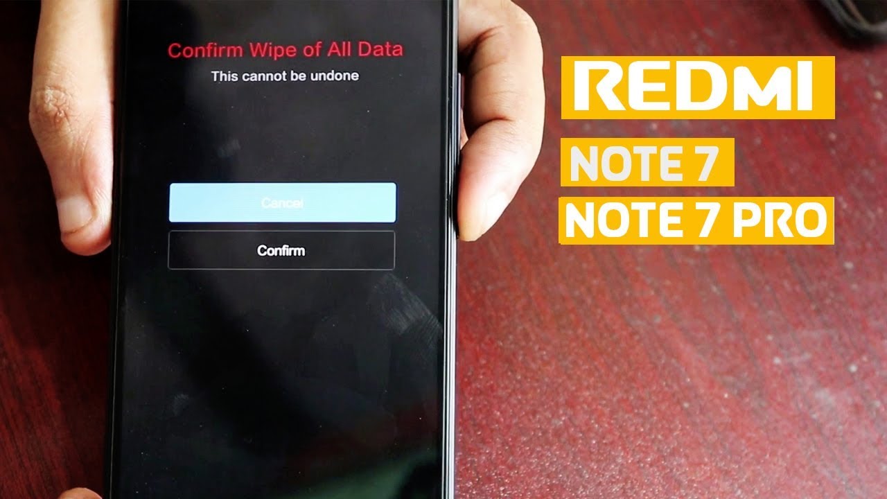 How To Redmi Note 7 & Note 7 pro Hard Reset | Redmi Note 7 Pattern ...