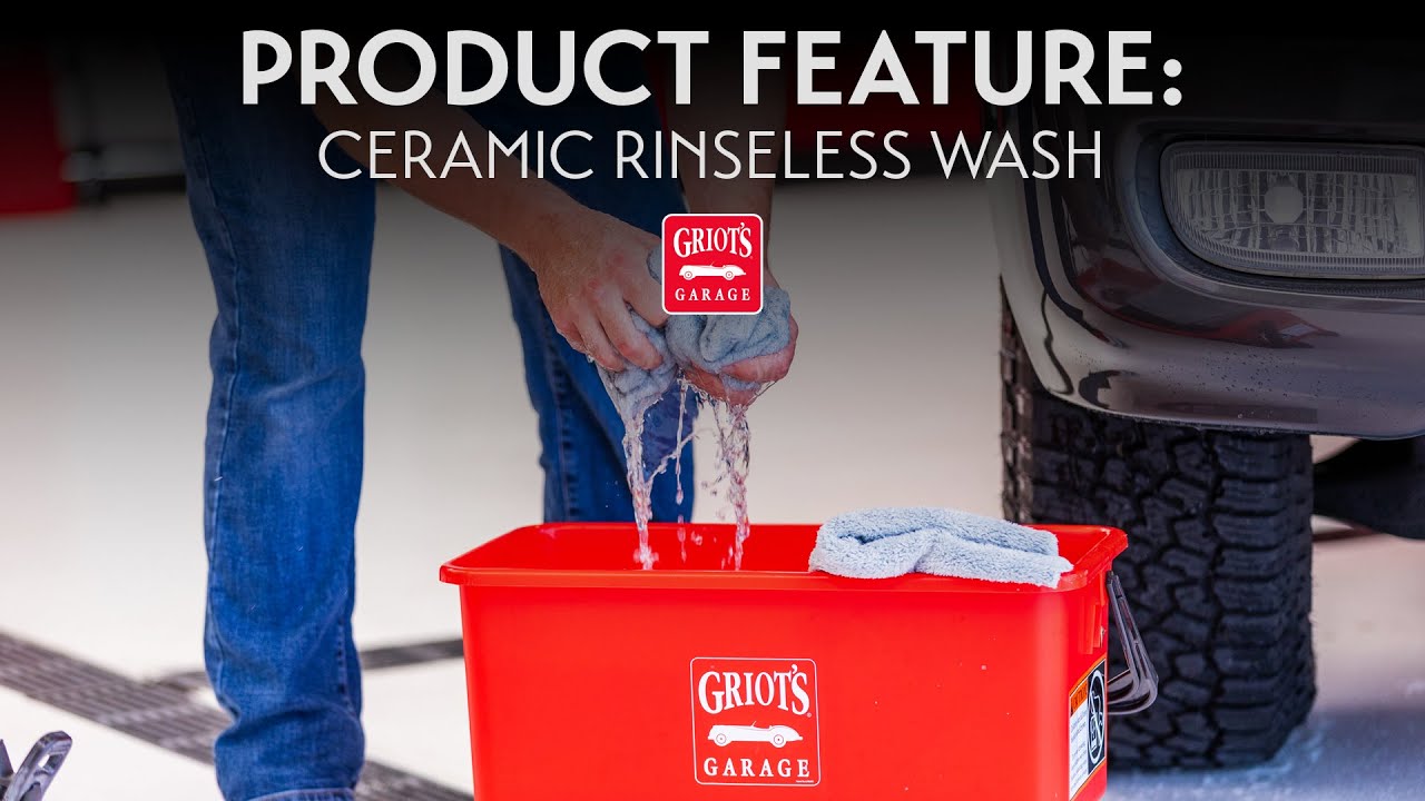 Griot's Garage Ceramic Rinseless Wash - YouTube