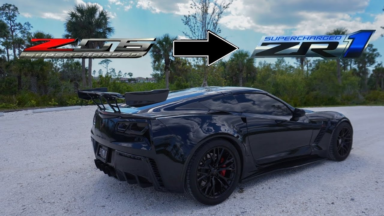 Converting My Corvette Into a ZR1! - YouTube
