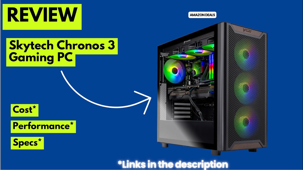 Skytech Chronos 3 Gaming PC Review 2025 | Ryzen 7 7700X + RTX 5070 12GB ...