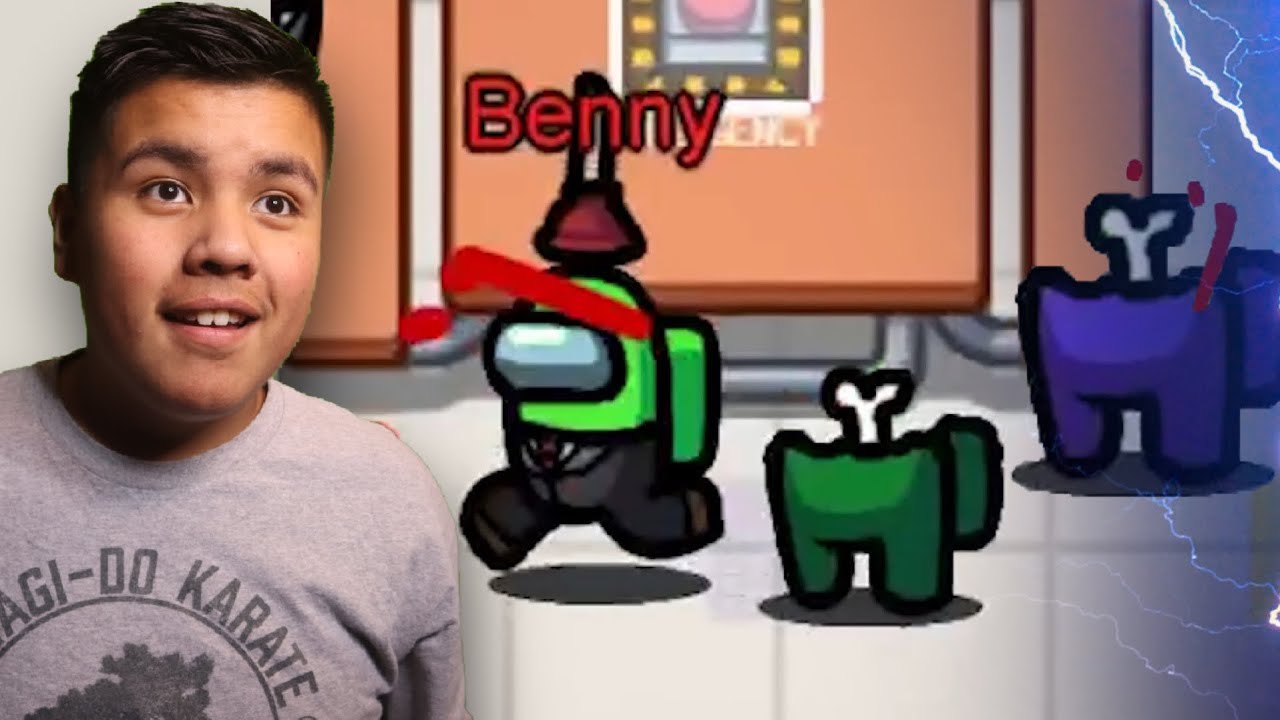 My First Impostor Win in Among Us! - YouTube
