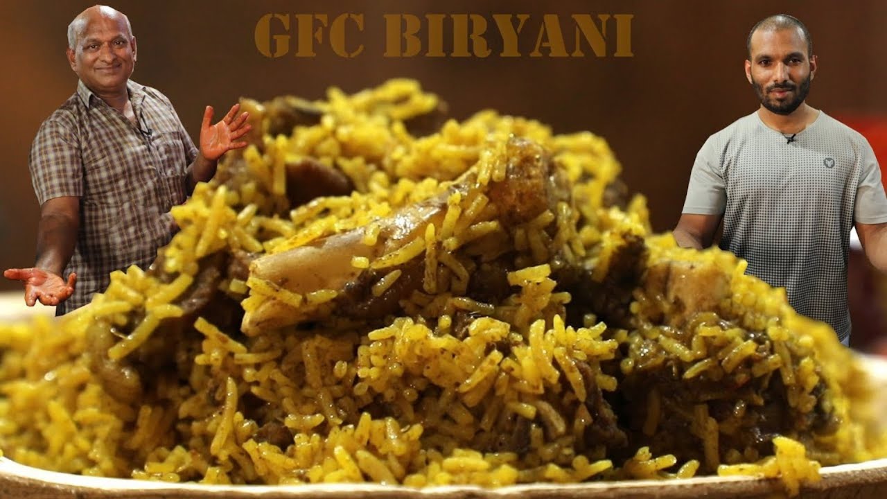 GFC Mutton Biryani Preparation Step by step Process | Eacy Cooking ...