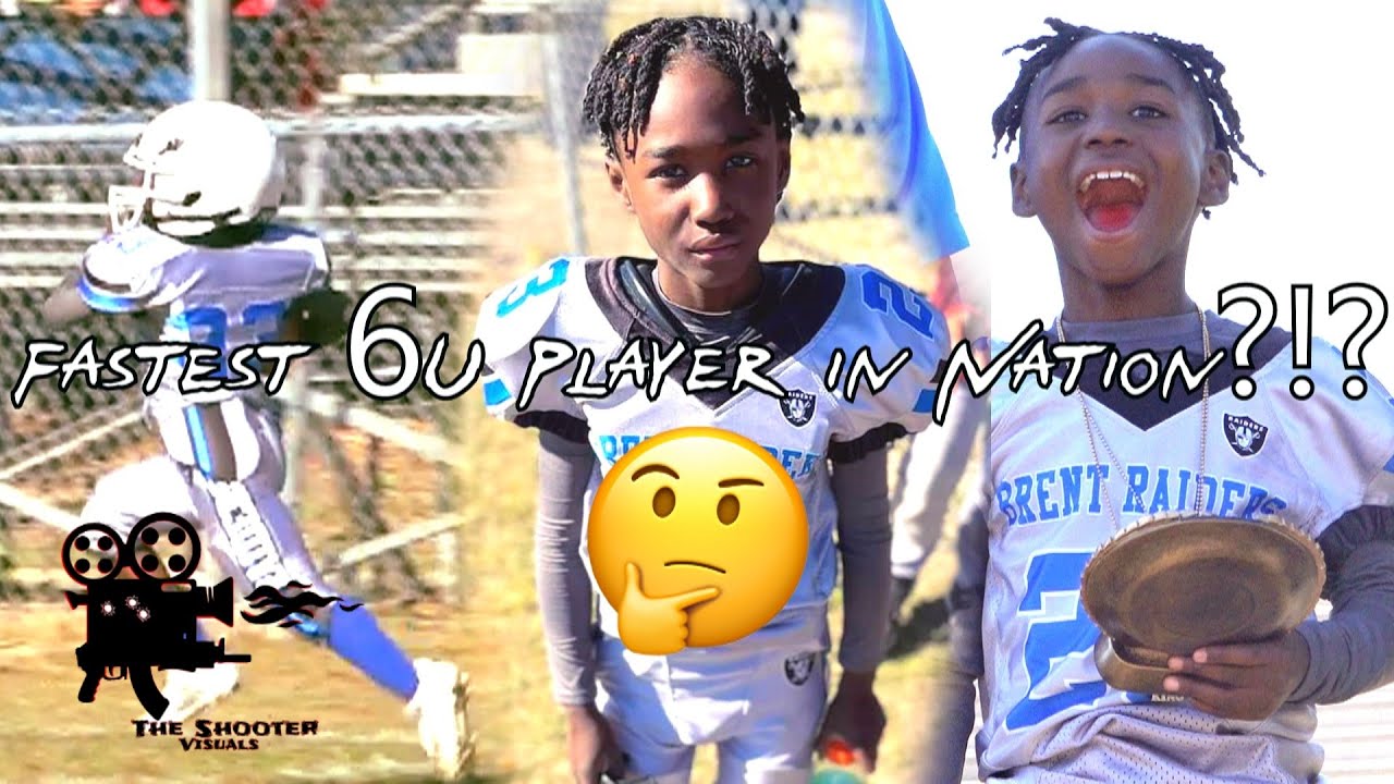 *Over 1k Rushing yards & 34 tds 😱* Is Jordan Randall the fastest 6U ...