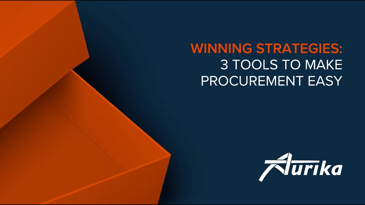 Winning strategies: 3 tools make procurement easy - YouTube