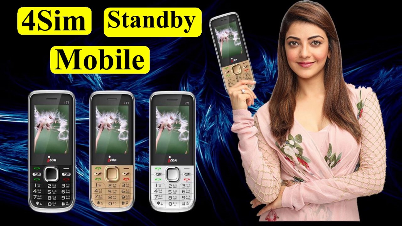 4 sim mobile || চার সিমের মোবাইল || 4 sim standby mobile phone in ...